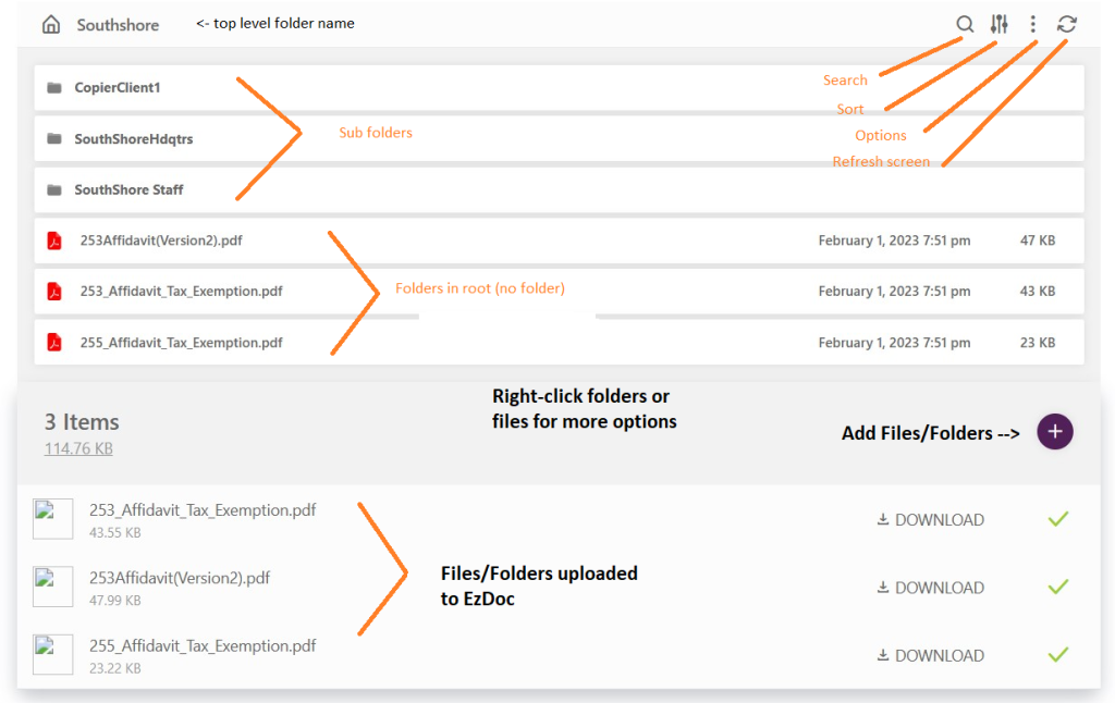 EzDocFiler Help and Support – EzDocFiler DMS